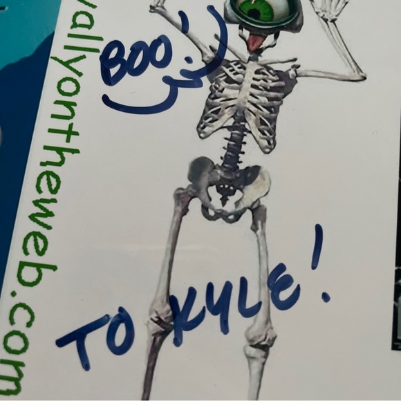 Other | Wally Wingert Signed Scooby Doo Family Guy Batman Riddler 8x1 ...